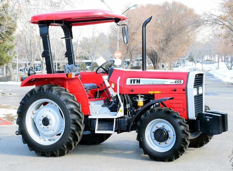 تراكتور كشاورزي ITM 455 4WD توربودار(دو دیفرانسیل) - تبریز تراکتور - فروش تراکتور و دنباله ...